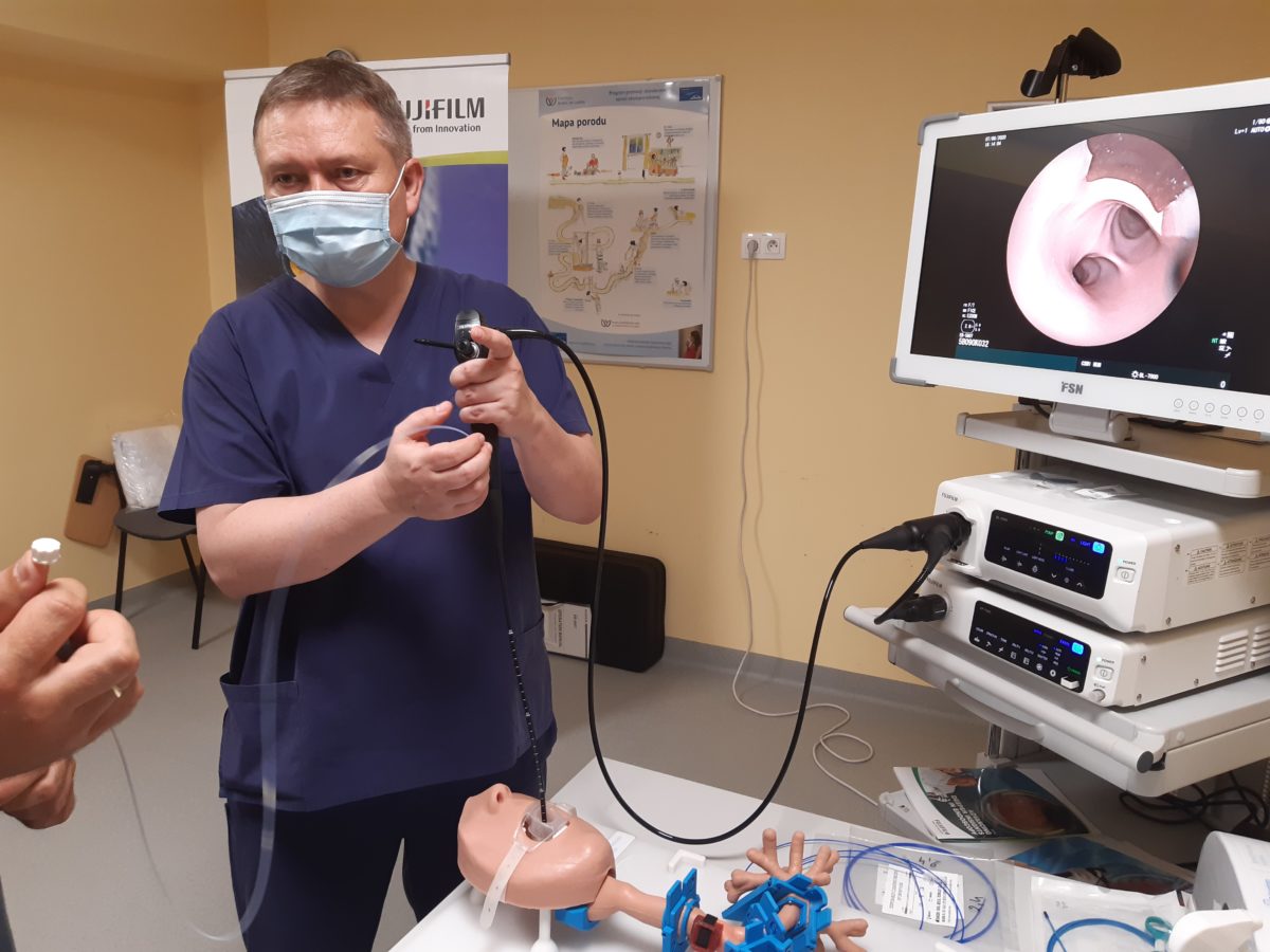 Kurs Bronchoskopia w Oddziale Intensywnej Terapii za nami. - CSMI WUM